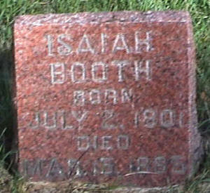 Booth, Isaiah Family Research, Clark Co., Wisconsin