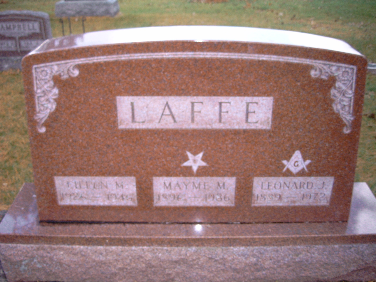 Mentor Cemetery Index L