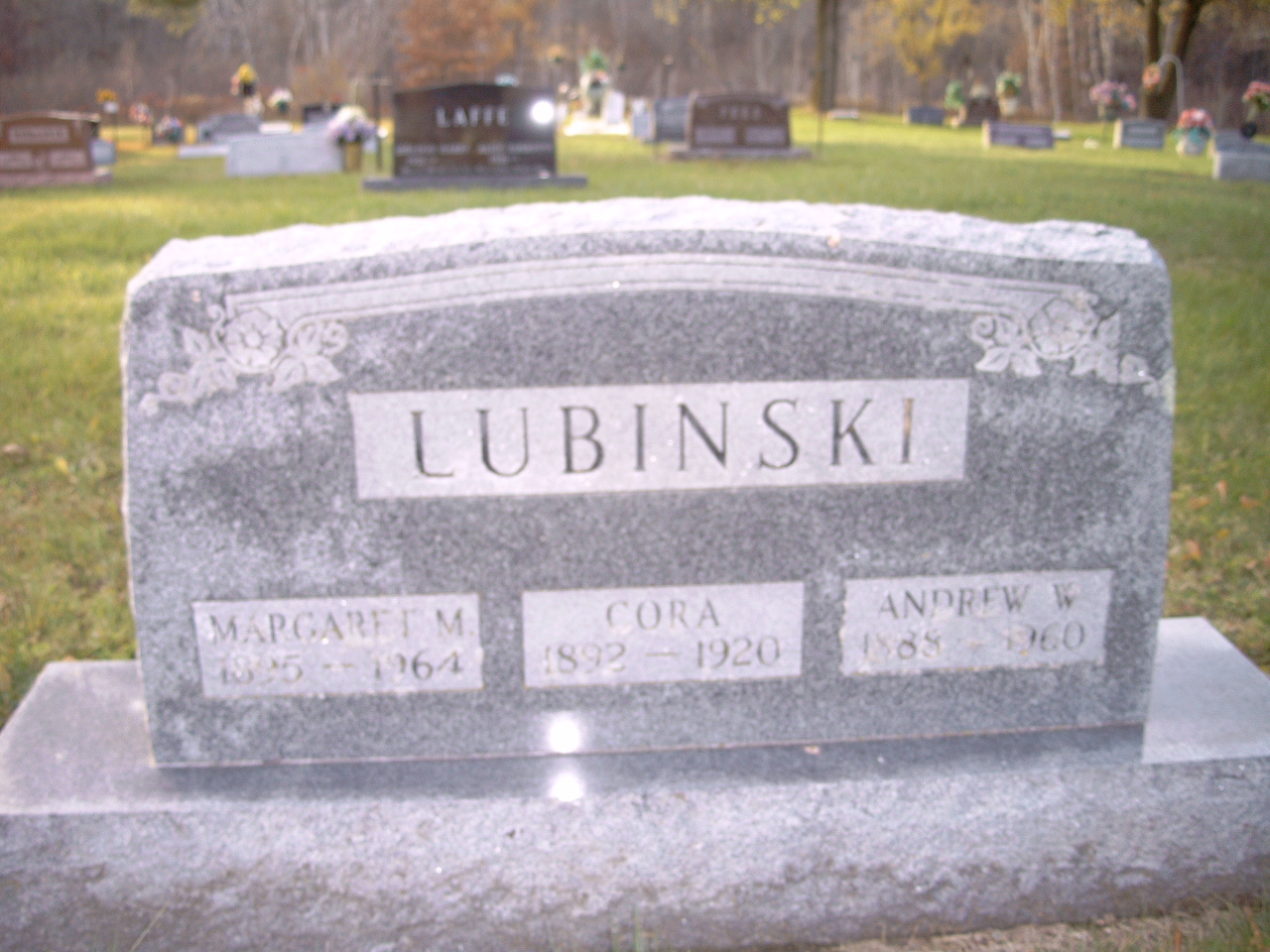 Mentor Cemetery Index L