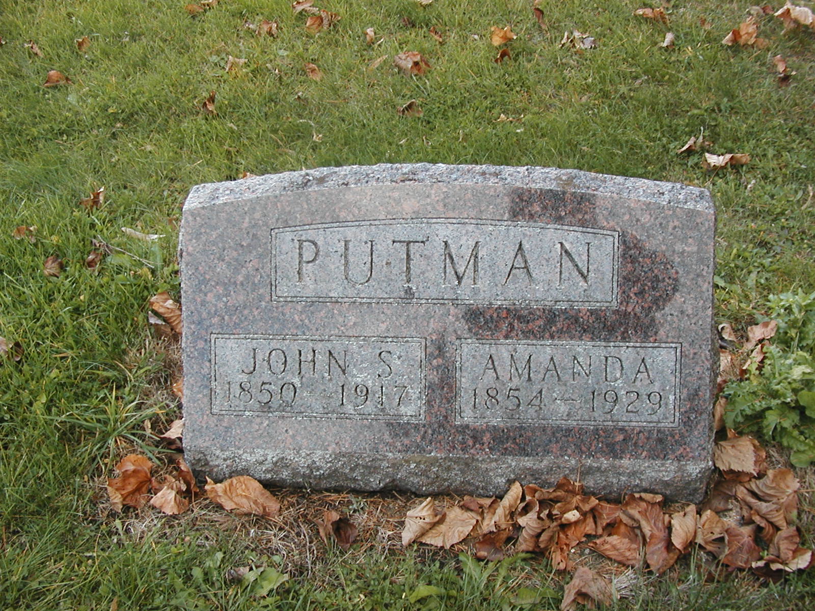 Mentor Cemetery Index P